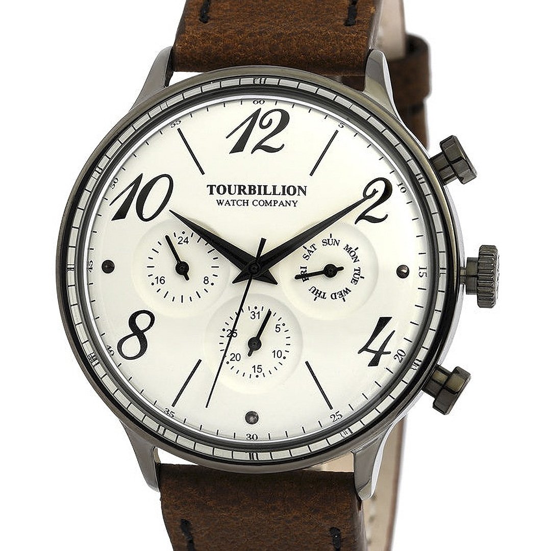 The Tourbillion Retro 104 - T1452-IPBLK-OW-DBR